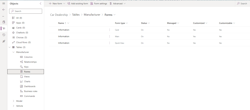 Building your first Model-driven App – Part 3 : The UI – Forms and Views – Power Platform Pete