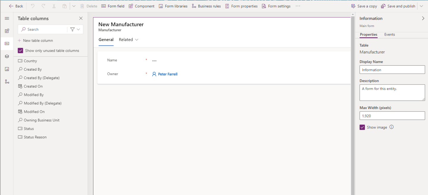 Building your first Model-driven App – Part 3 : The UI – Forms and ...