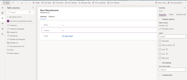 Building your first Model-driven App – Part 3 : The UI – Forms and Views – Power Platform Pete
